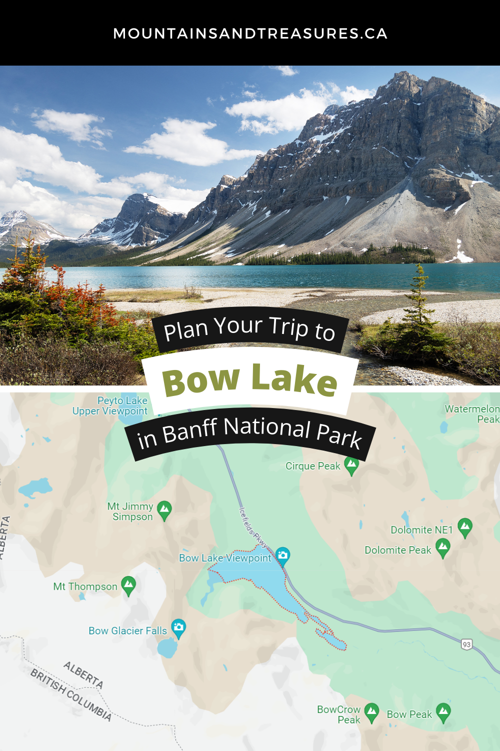 Visiting Bow Lake, Banff (Directions + Things to Do!) - Mountains and ...